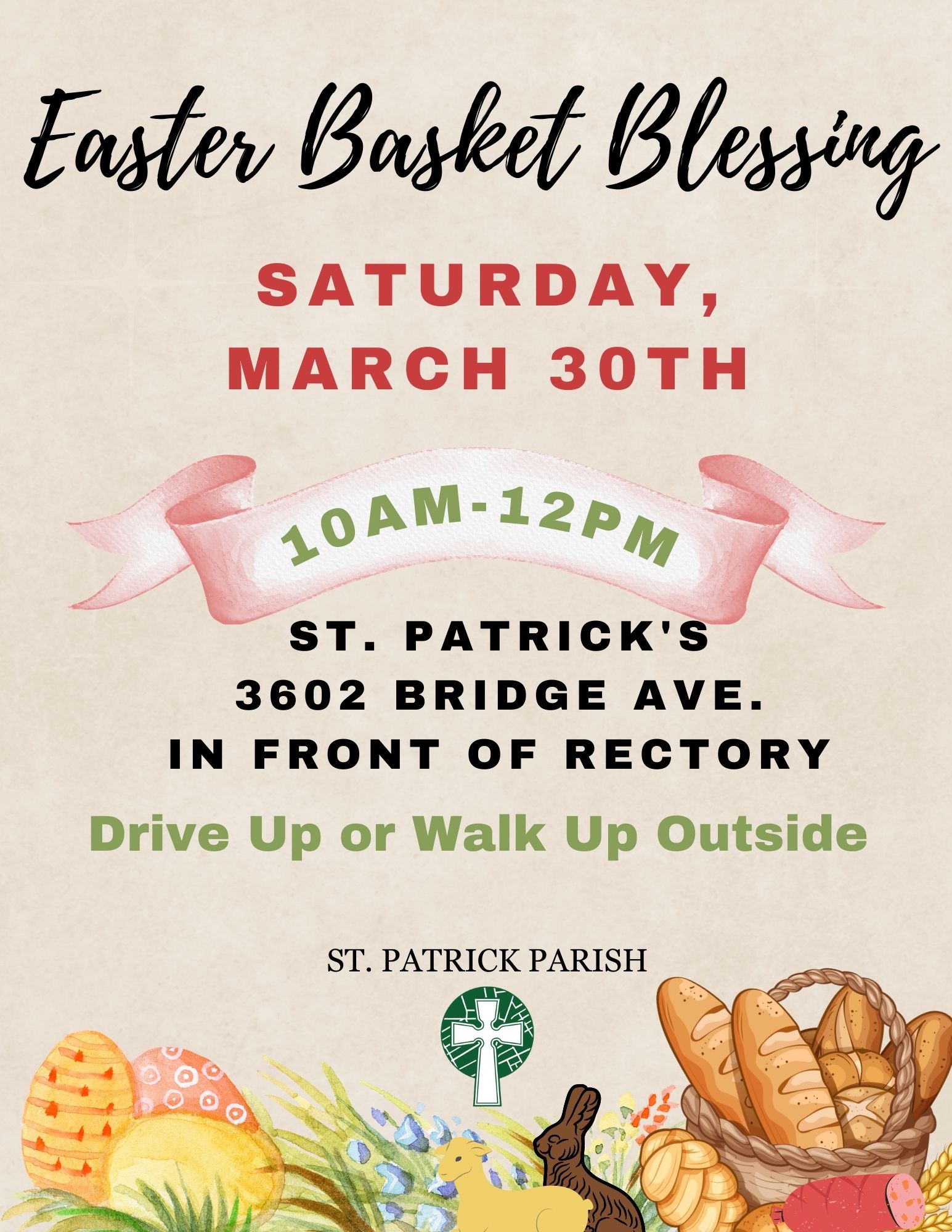 Easter Food & Basket Blessing – St. Patrick Parish